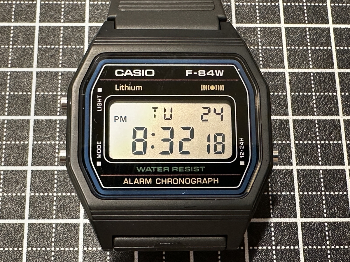 カシオ F-84W - ステーショナリー研究室日報