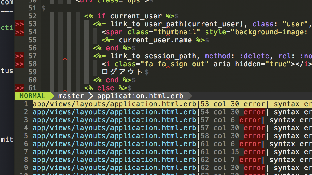 werckerにブチ切れられてばかりなのでVim + ALE(Asynchronous Lint Engine)を使って効率的にLintを実行するぞ！ - Rista Tech Blog