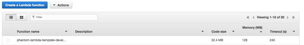 AWS Lambda+PhantomJS/CasperJSでスクレイピング - プログラマでありたい