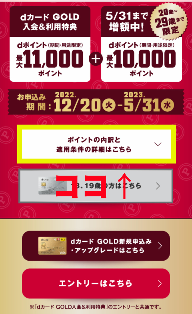 まもなく終了 2023年5月31日まで！ 20ー29歳 dカードU29応援キャンペーンのご紹介！ dポイントたまる？ おトク？ - ドコモ 大好き