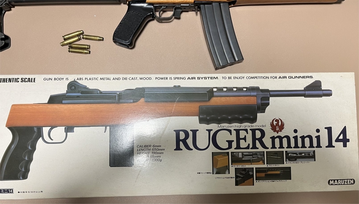 Mini-14 フォールディングストック とか Mini14リピーター？ とか AC556Kとか - ドクやん日記 エアガンとかモデルガンとか