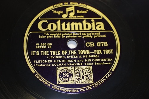 Columbia(UK） CB 678 Fletcher Henderson And His Orchestra - ドクた、の手持ちSP盤整理箱