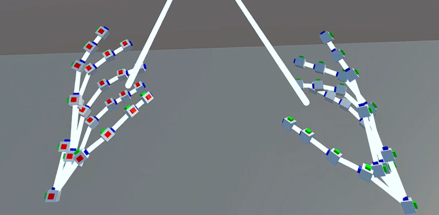 XR Interaction toolkit の XR Hands を試す - 土鍋で雑多煮