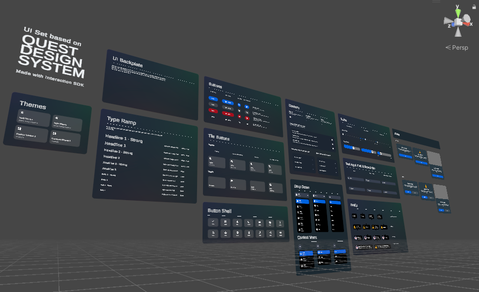 Meta Horizon OS UI SetでMeta推奨デザインシステムに従ったUIを作ろう - 土鍋で雑多煮