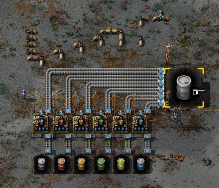 Factorio スペース・エクスプローラー日記 108 旧本拠点から新本拠点への引っ越しの続き - ドナドナされるプログラマのメモ