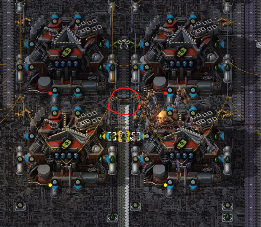 Factorio スペース・エクスプローラやりなおし日記133 生物学サイエンスパック1,2生産設備のミス修正 - ドナドナされるプログラマのメモ