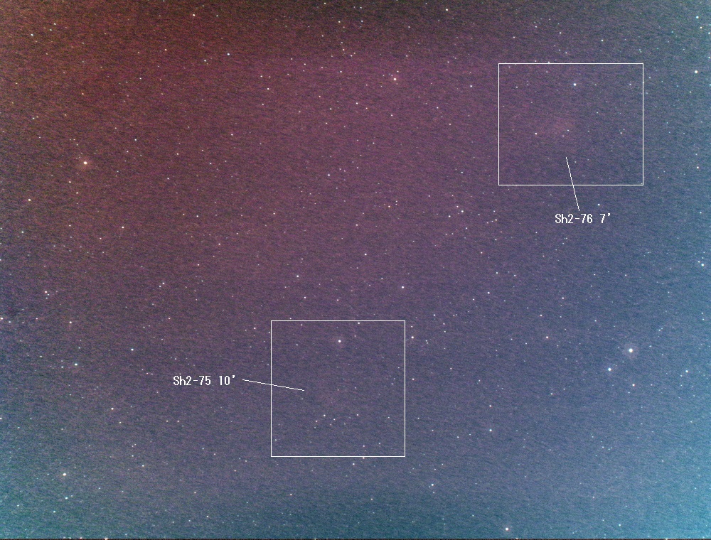 122．Sh2-75,76 奮闘＆落胆 - dondonpeaceの日記