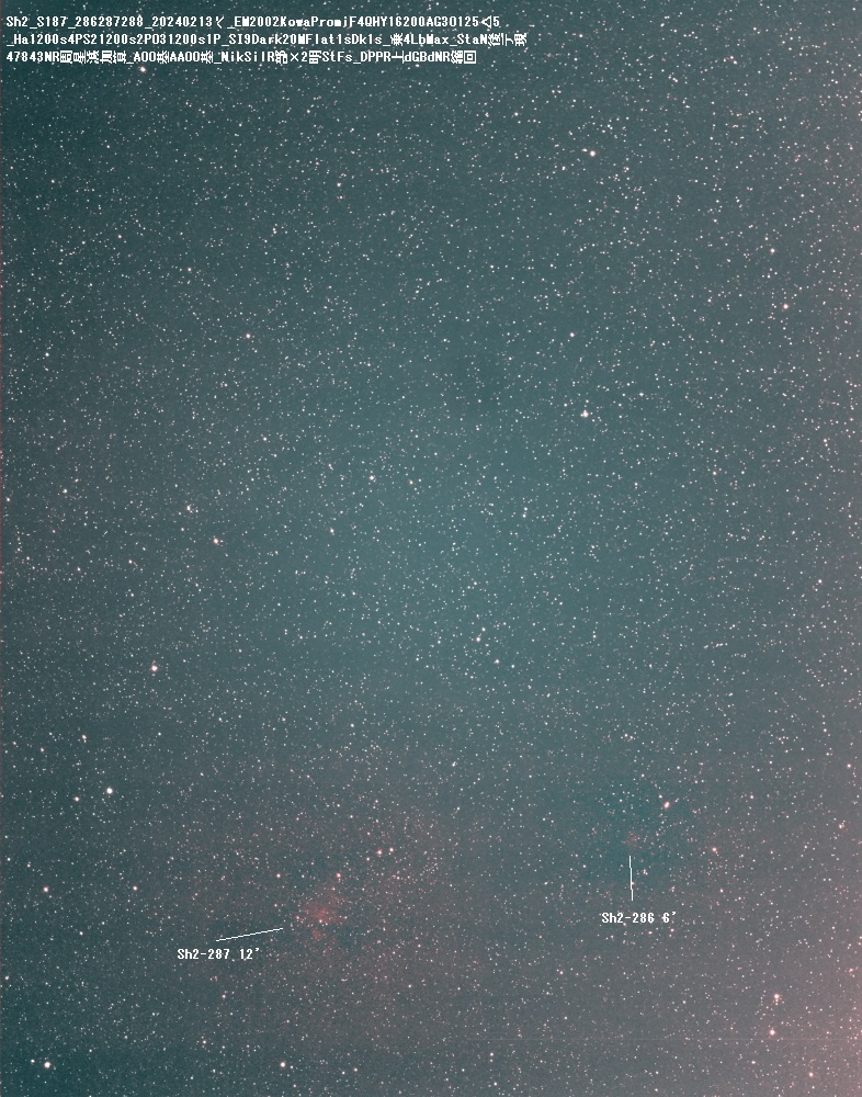 131．Sh2-286、Sh2-287 - dondonpeaceの日記