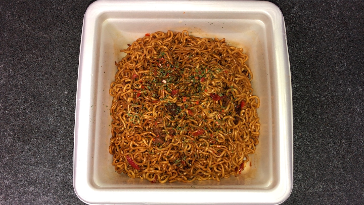 0179 明星食品 スパイシーマサラカレー 焼そば 大辛（3.0) - 焼そば道場（yakisoba dojo）