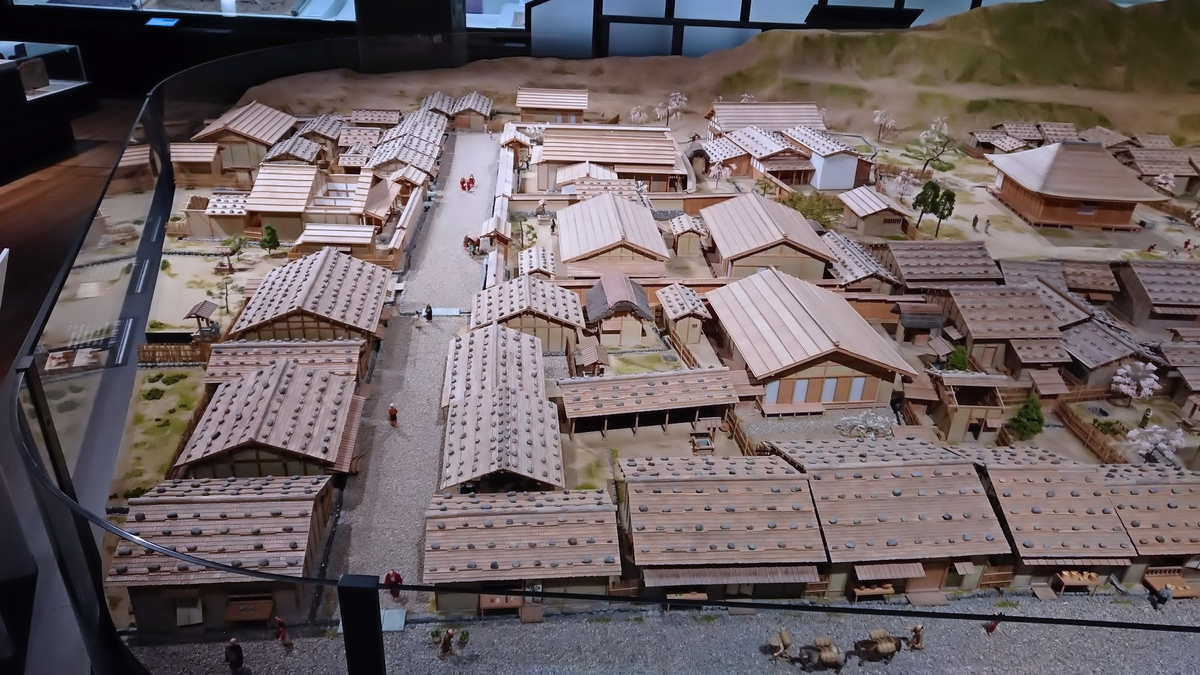 朝倉氏遺跡博物館 ジオラマ - よもやま話