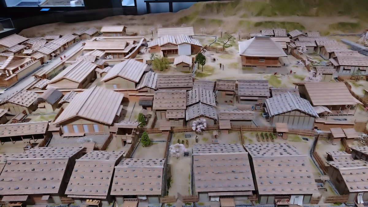 朝倉氏遺跡博物館 ジオラマ - よもやま話