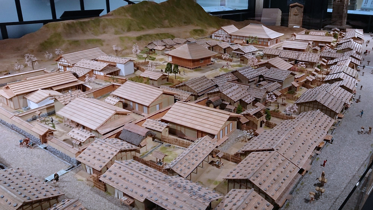 朝倉氏遺跡博物館 ジオラマ - よもやま話