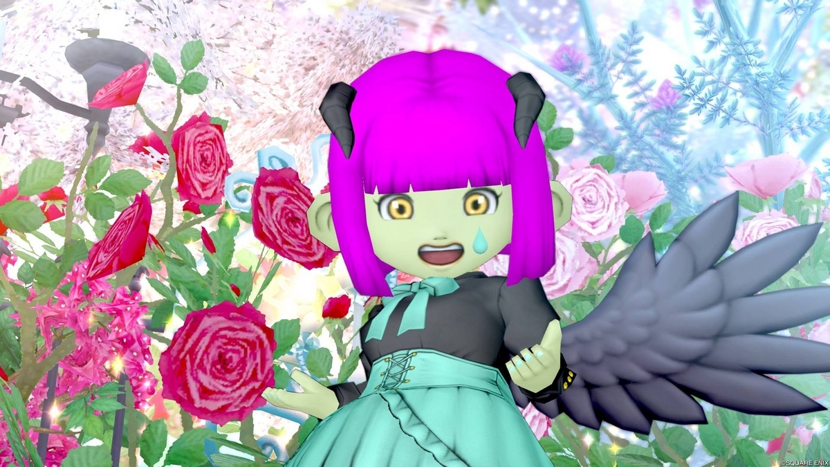 【ドワ子のドレア】氷の堕天使コーデ - ドワ子で楽しむドラクエ10『ユウのマイコーデ』