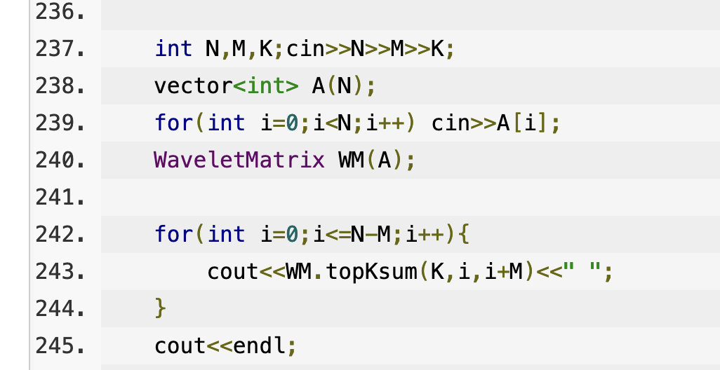 AtCoder ABC 281 E - Least Elements (水色, 500 点) - けんちょんの競プロ精進記録