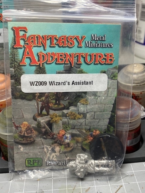 Wizard's Assistant(魔法使いの弟子) 28mm Ral Partha Europe Ltd - ムライ博士の異常な愛情