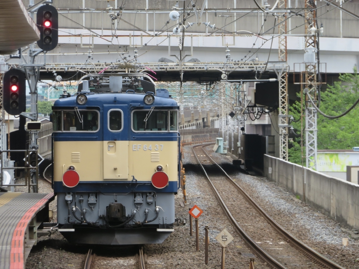 E493系+EF64 37 初撮影 - ヒダリマキの鉄道ブログ