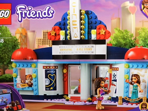 LEGO 41448 シール折れ曲がり ハートレイクシティの映画館 - 小さな世界