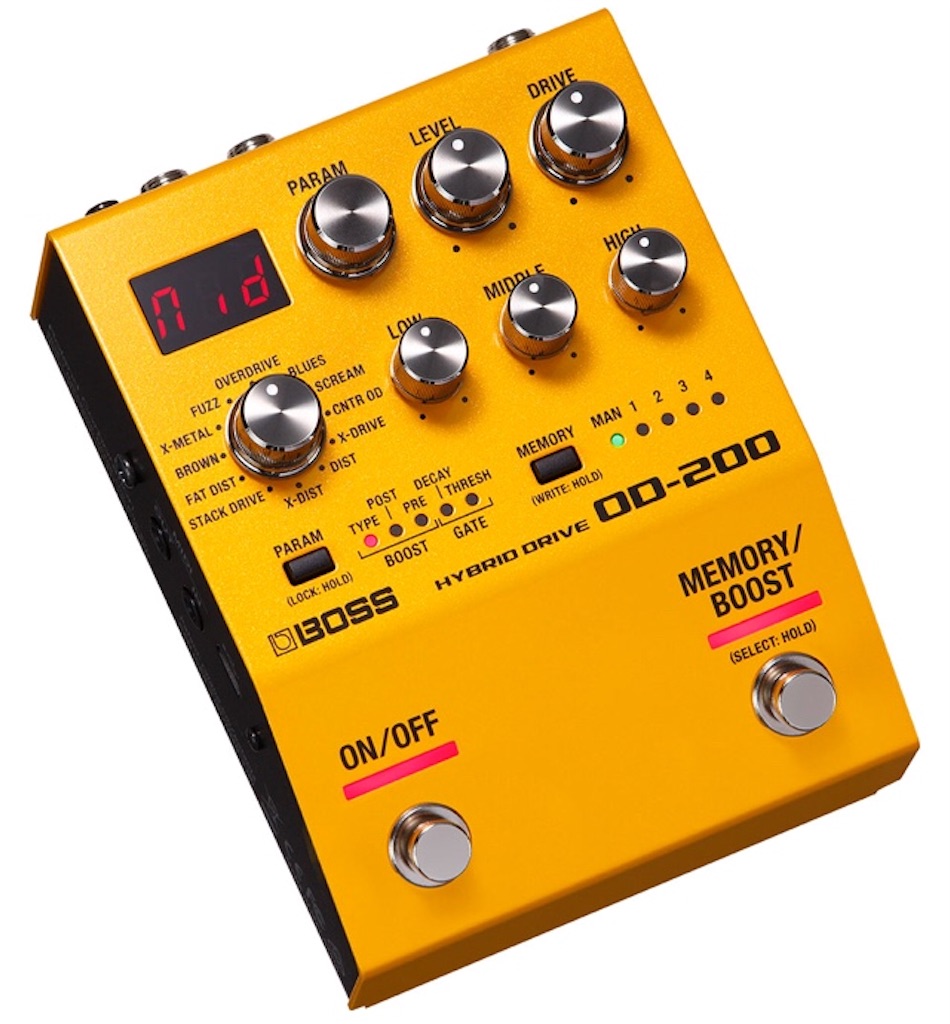 BOSS 200シリーズ発表。 - ナガシのしゅみブロ。