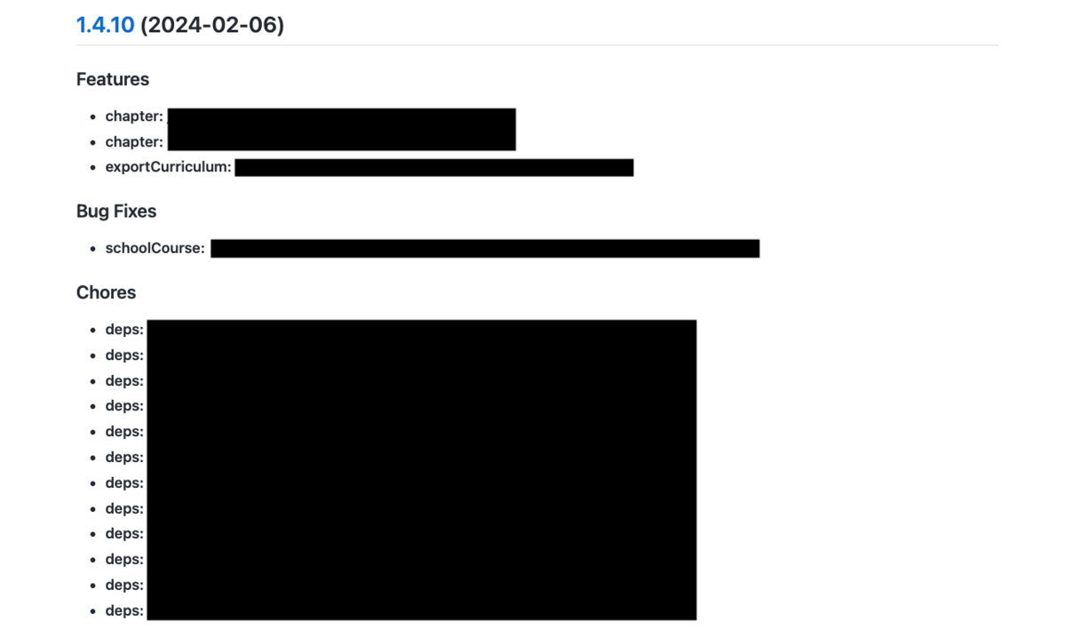 Conventional CommitsとCHANGELOGの自動生成でリリースのユーザ影響をわかりやすくした話 - ドワンゴ教育サービス開発者ブログ