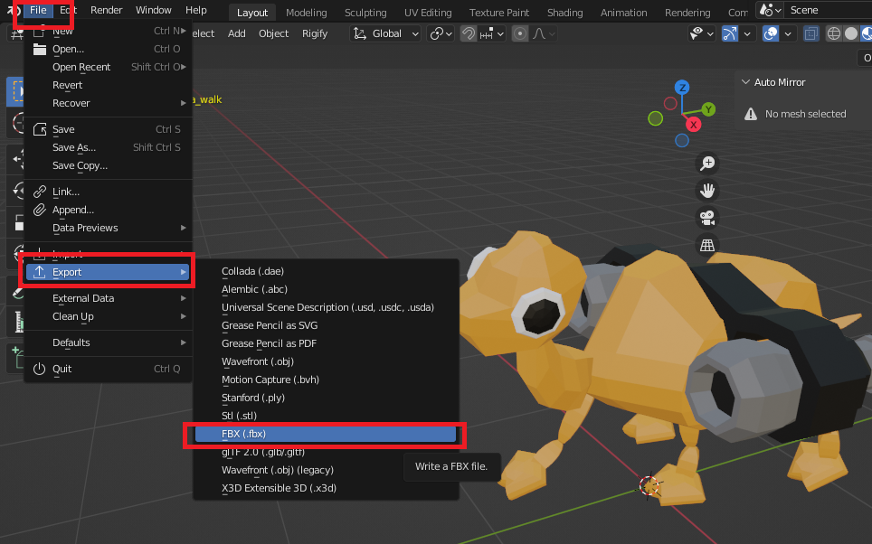 Unreal Engine5にてBlenderのshade flatを反映させる - ゲーム制作ノート