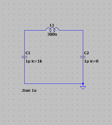 CLC回路のシミュレーションとコンデンサ初期電圧の注意点 - 電気回路の基礎とシミュレーション