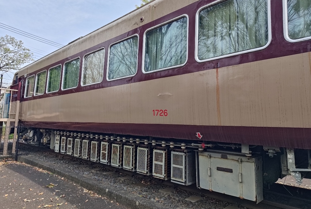 眠るスペーシア先代のDRC 1720系@岩槻城址公園 100系は台湾保存確定しましたが国内保存はあるのでしょうかね? - てつとおの鉄道新ブログ