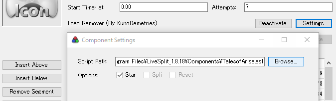 【LiveSplit】LoadRemoverの導入方法 - eccleのブログ