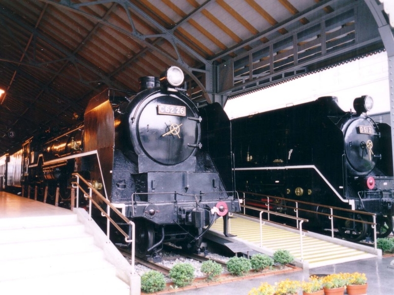 C62 26 - 扇形機関庫 ～保存機関車紹介～