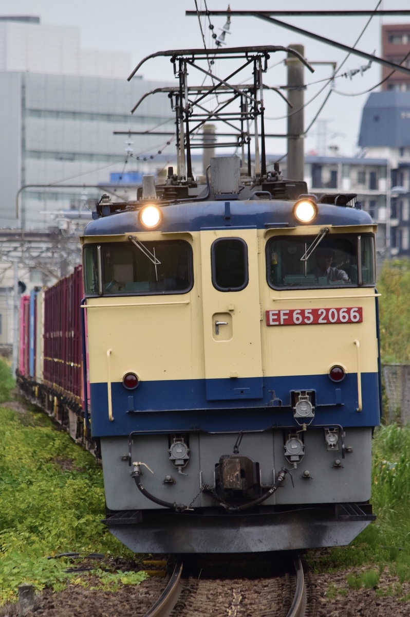 EF65 2066 - 雨上がり気まぐれ蒼い風