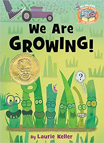 We Are Growing! by Laurie Keller & Mo Willems - 英語の絵本たち