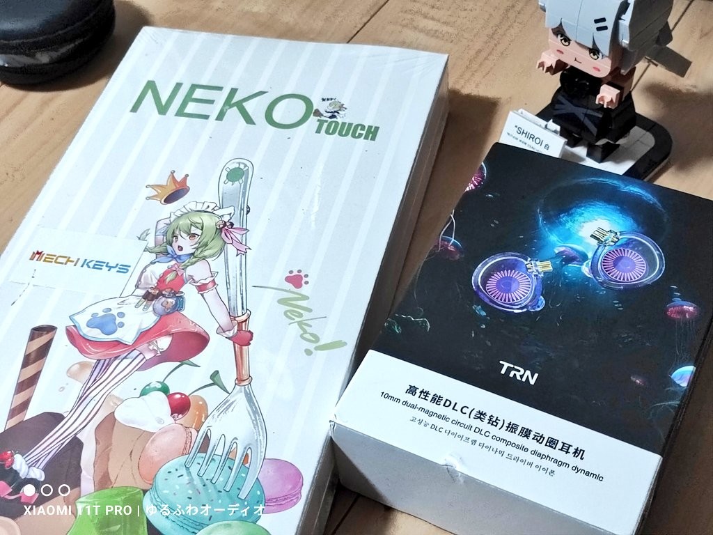 インプレ：Mechkeys Utyping × Neko Touch 今回も高品質！SeeAudioのNekoのキャラクターキーボードキャップ ...