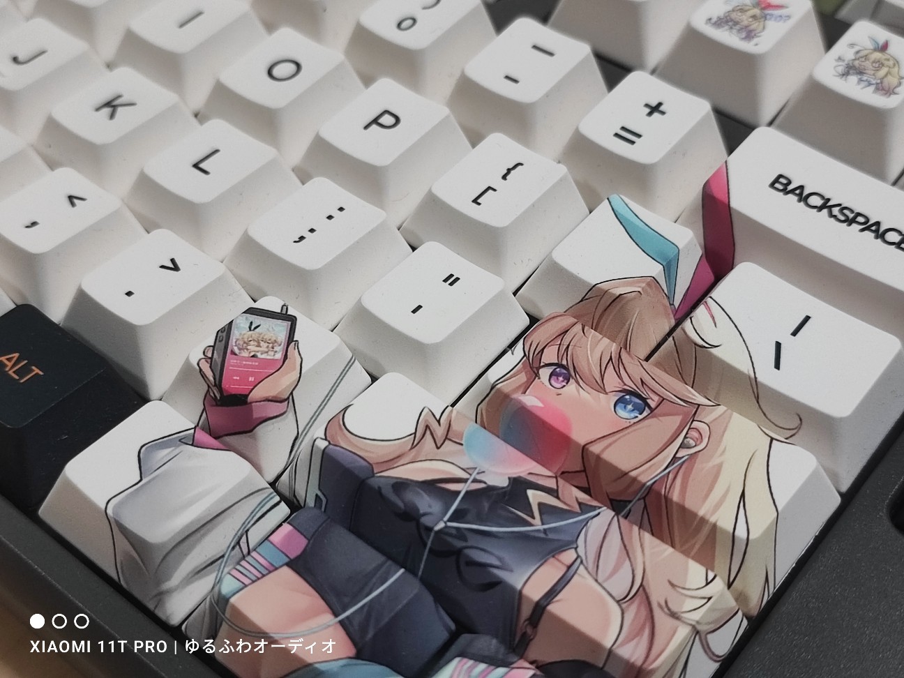 インプレ：Mechkeys Utyping × Neko Touch 今回も高品質！SeeAudioのNekoのキャラクターキーボードキャップ ...