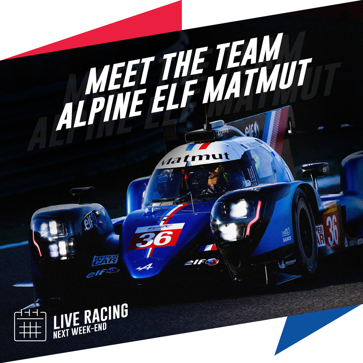 当社はAlpine ELF Matmutチームを全力でサポートします。 - elf_lub’s diary