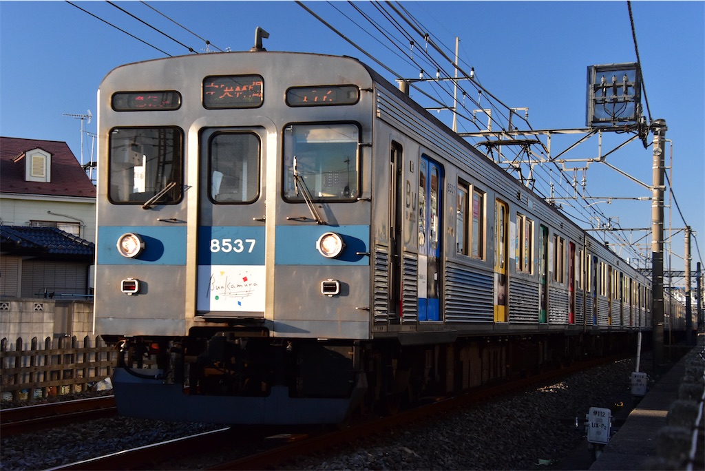 東急8537f(BunkamuraHM付き)を撮影してみた。 - 女将さーん鉄道撮影の時間デスよ！