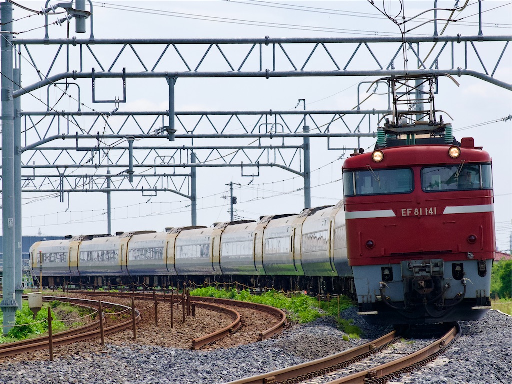 E255系KY廃車回送の撮影 - 女将さーん鉄道撮影の時間デスよ！