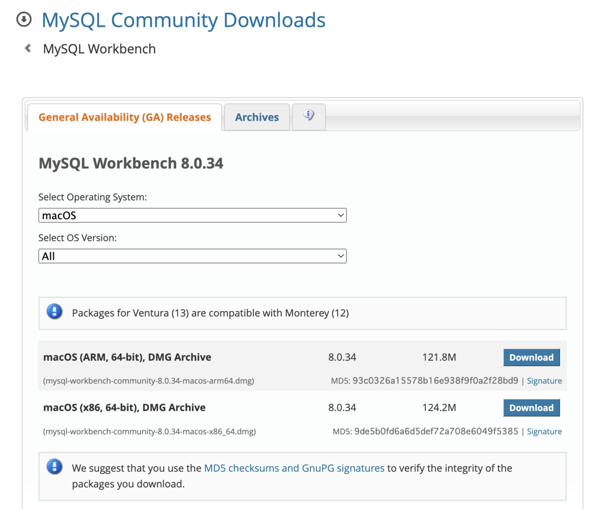 Mac M2：MySQL クライアントツールである、Workbench は、どちらをダウンロードすべき？答え：arm - enGrdiary（エンジニア成長日記）