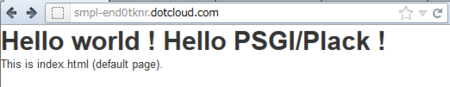 dotCloud (perl PSGI/Plack)の使い方入門を解説して、無料webサービス - end0tknr's kipple ...