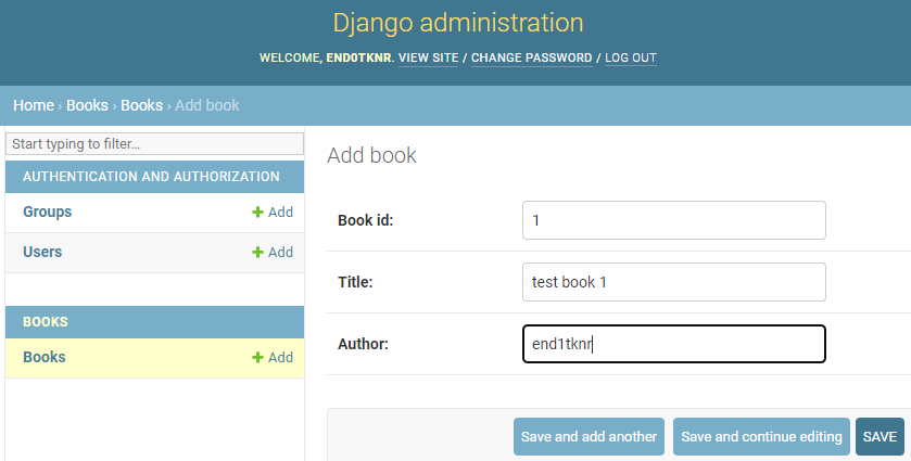 django for python 入門 - end0tknr's kipple - web写経開発