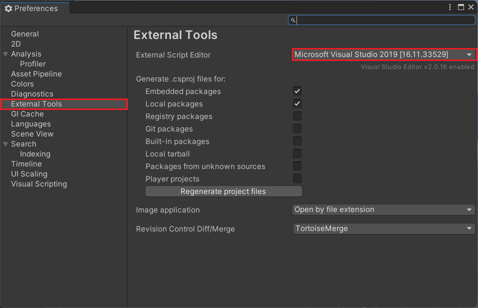 unity 2021の c#編集に visual studio 2019 を利用する - end0tknr's kipple - web写経開発