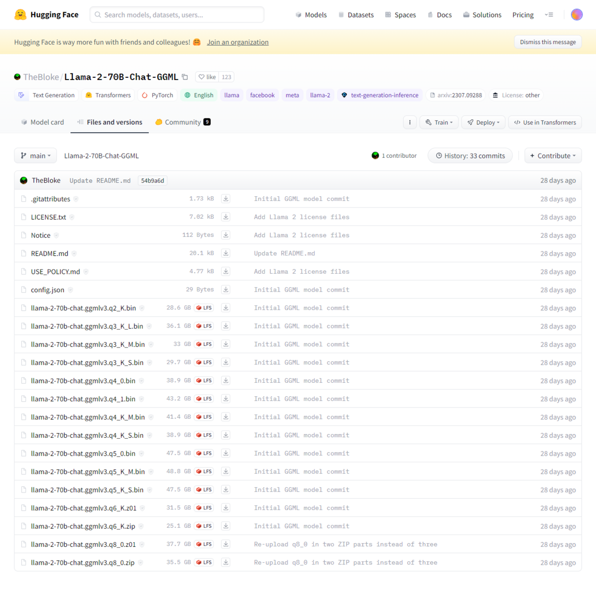 download Llama2 from Hugging Face - end0tknr's kipple - web写経開発