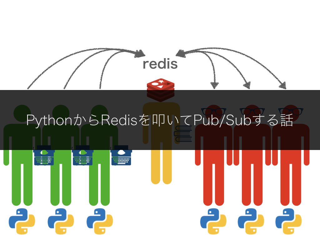 PythonからRedisを叩いてPub/Subする話 - EnsekiTT Blog