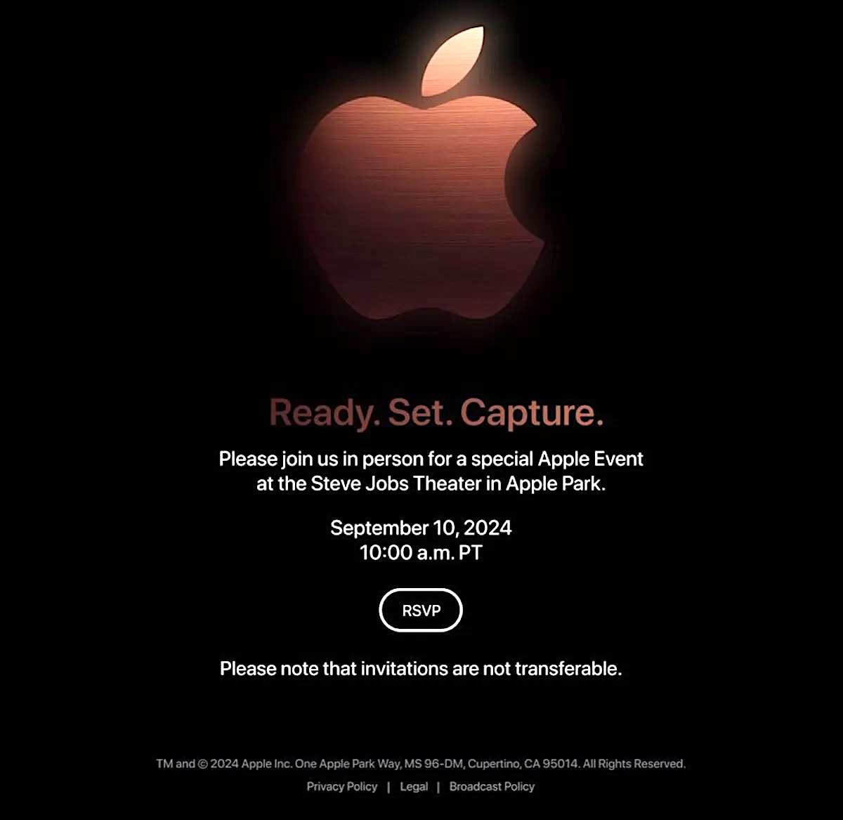 2024年iPhone16発表イベントは「Ready. Set. Capture.」？〜「9月11日（日本時間12日）」との日程がリーク ...