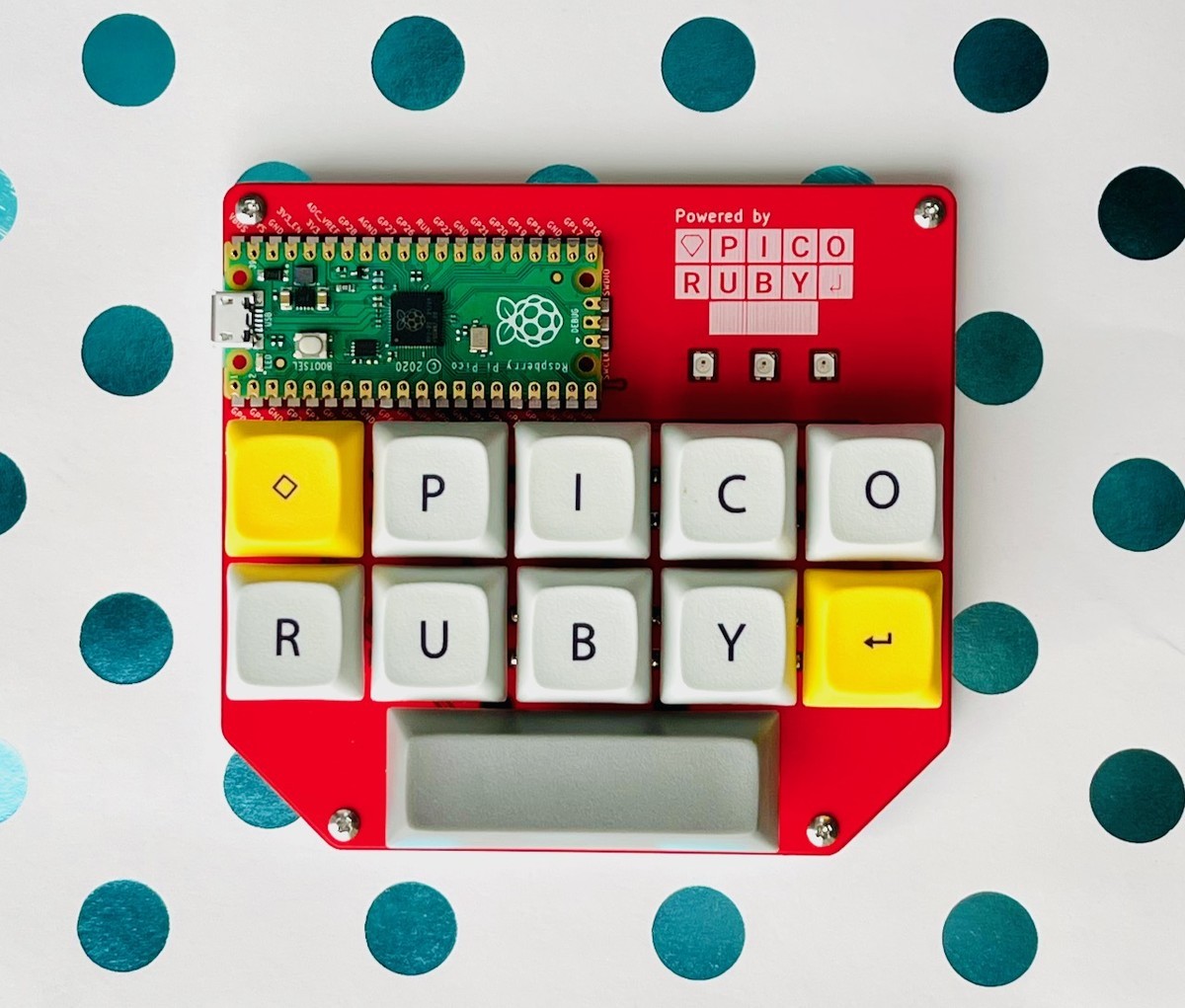 PicoRubyマクロパッドを作った - weblog.sy