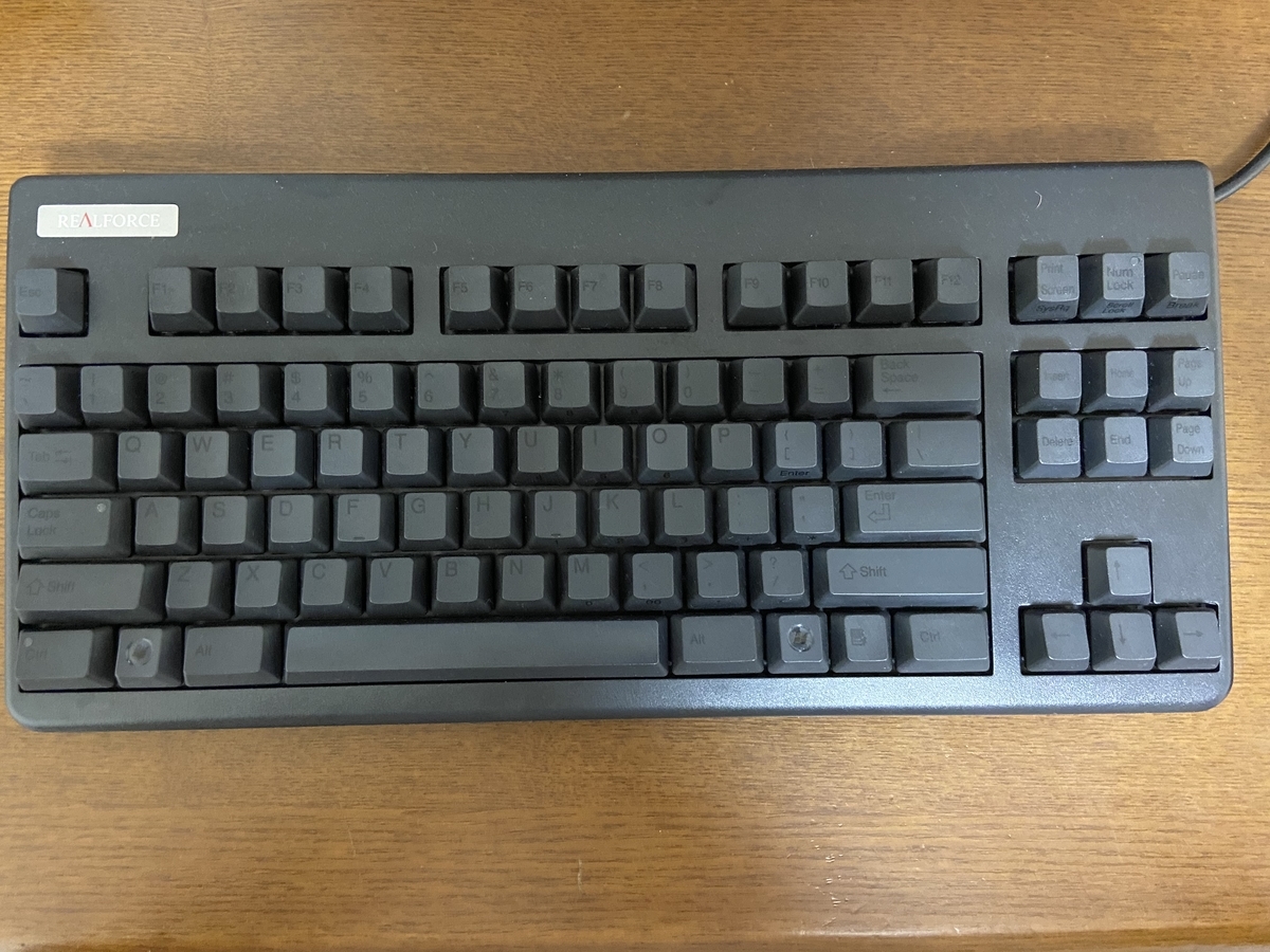 【レビュー】とにかく静かな最高級キーボード 「REALFORCE 87UB SE170S」 - etanoのブログ