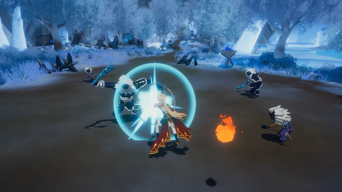 無料pcゲーム「abyss Of Fire」がsteamに登場。『原神』風アニメ調グラフィックのアクション ゲームオンチ（gameonchime）