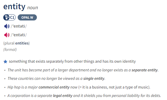 エンティティ｜Teraruのブログ - Teraruのブログ