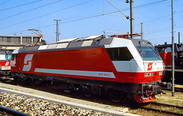 ÖBB 1822（実機） - 欧州形鉄道模型紹介