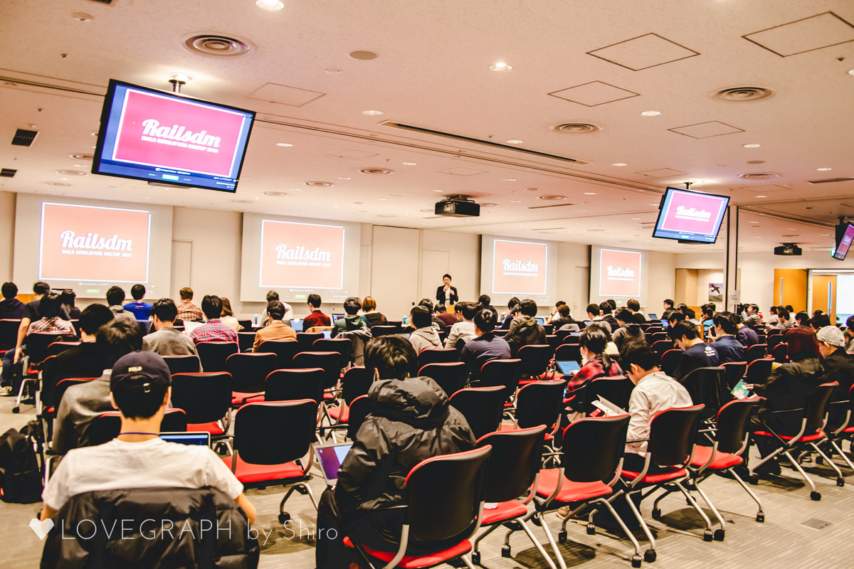 Rails Developers Meetup 2019で聴いた話を全部3行でまとめた Day2編 - 部屋の隅っこで書く技術ブログ