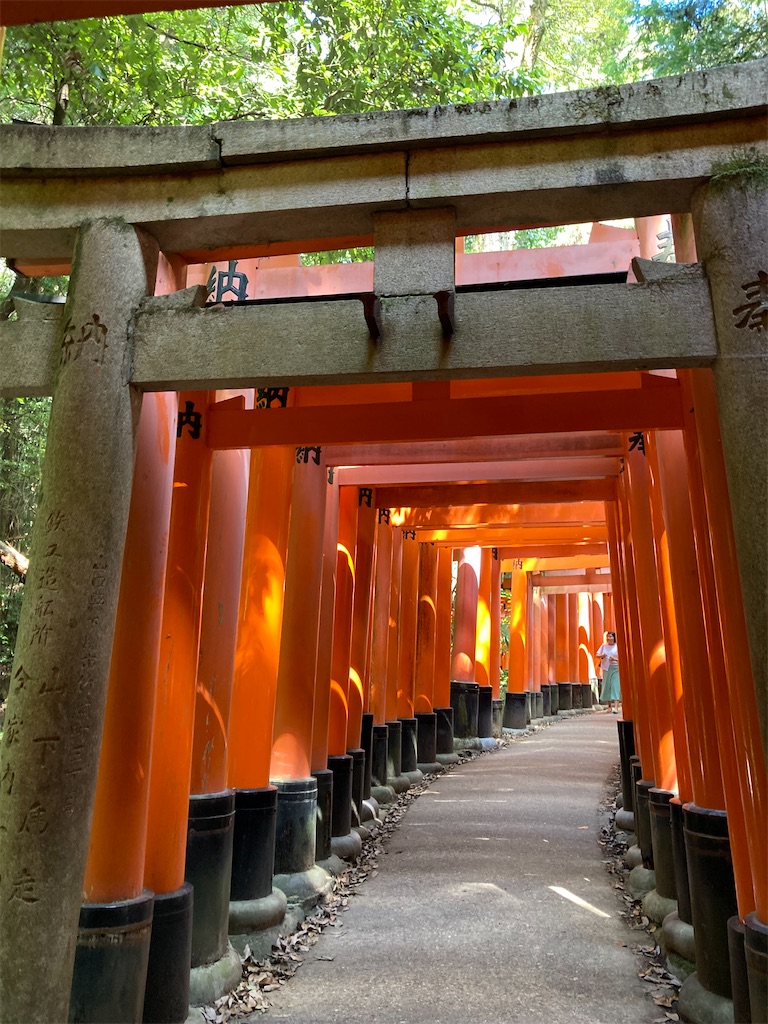 北海道旅行1日目。行き。伏見稲荷大社。 - fatimariaの日記