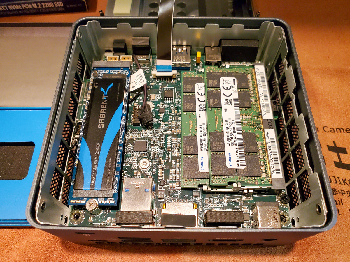 インテル NUC10（NUC10i7FNH）をサーバに仕立てる - fclife.tokyo